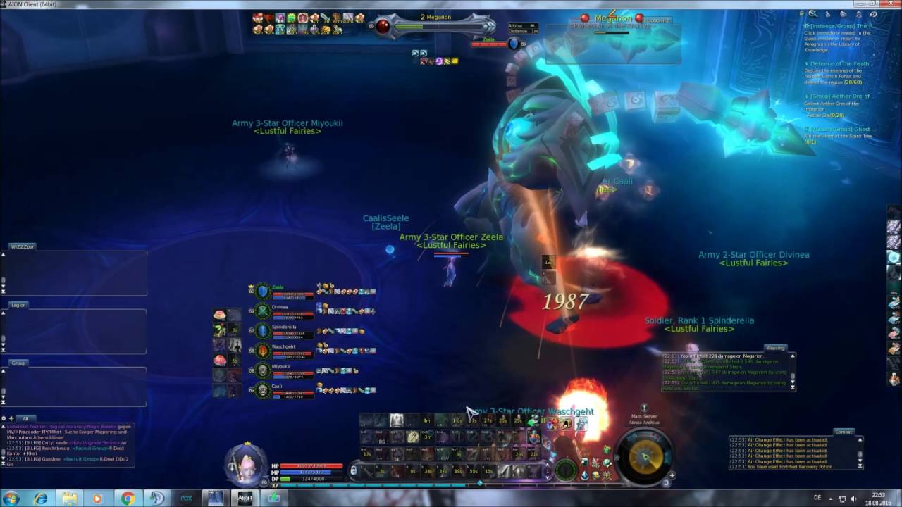 Aion - Library of Knowledge - Megarion - YouTube