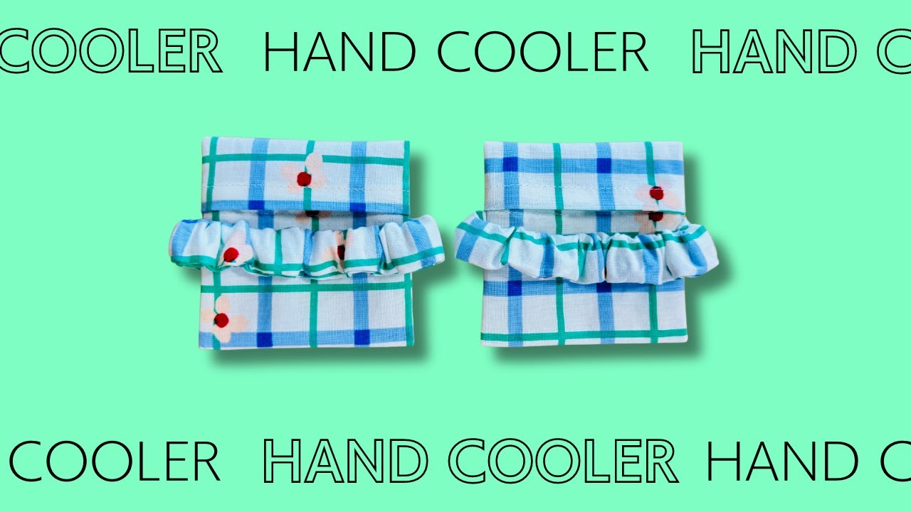 【HAND COOLER ・ハンドクーラーの作り方】＃handmade 手のひらを冷やす - YouTube