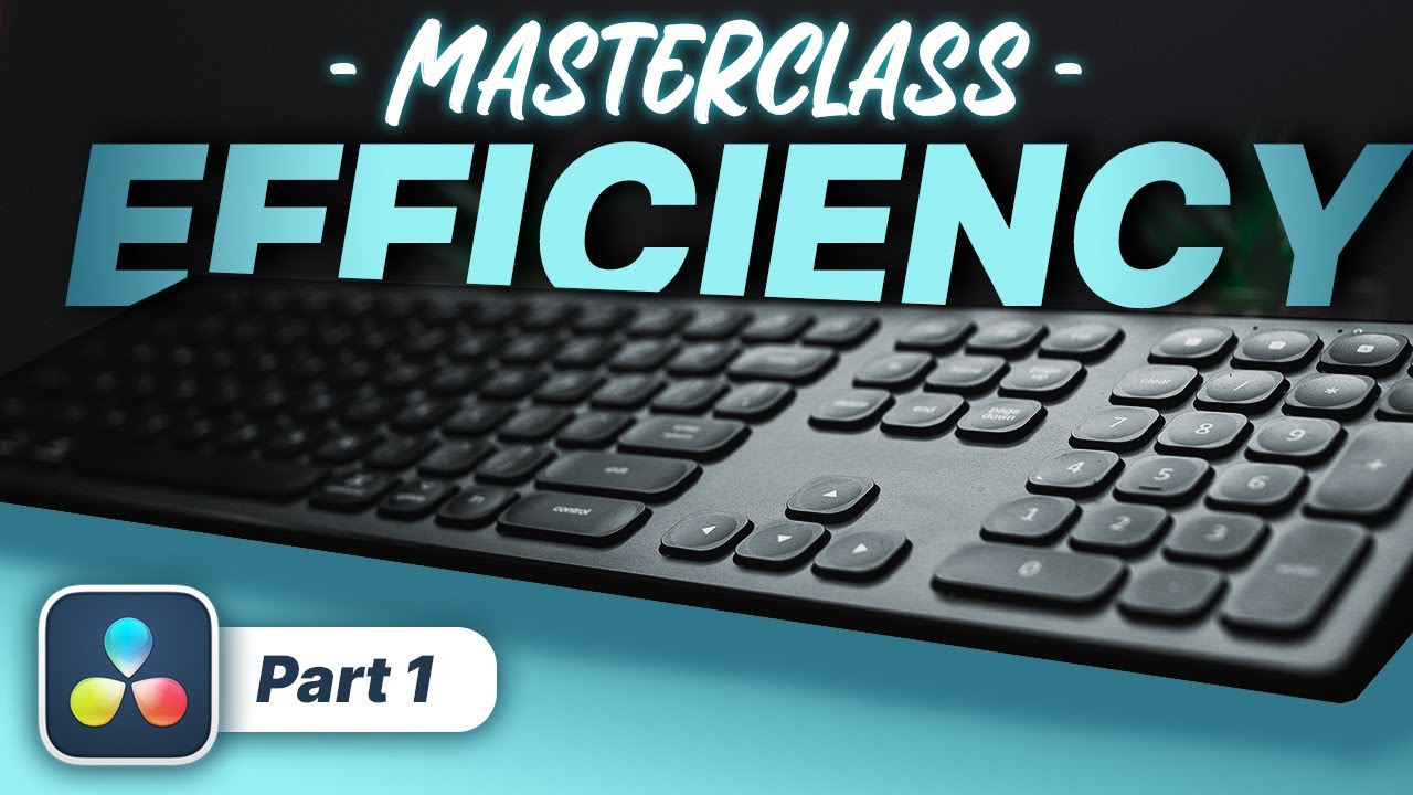 Efficiency Masterclass Pt. 1 | Simple Keyboard Shortcuts in Davinci ...