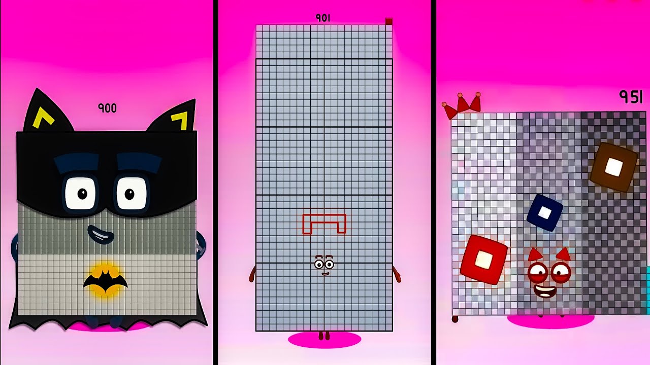 Sprunki OC ALL Numberblocks 900- 901 - 951| Compilation Incredibox # ...