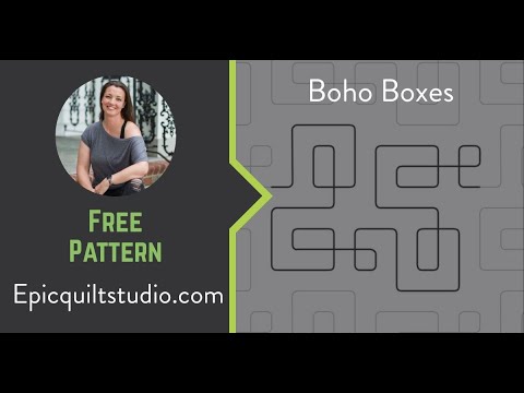 Free Pattern - Boho Boxes - YouTube