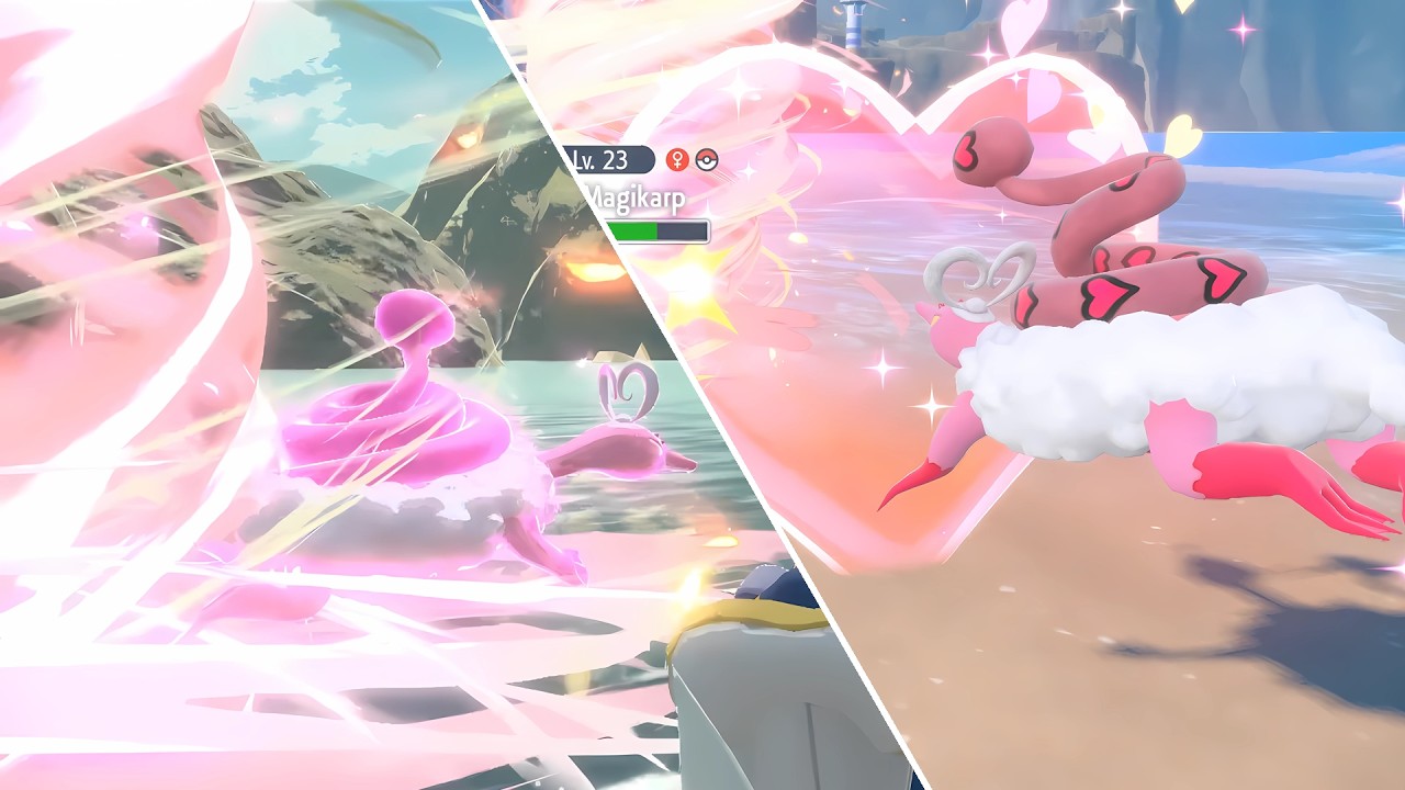 #831 Springtide Storm Animation Showdown - Legends: Arceus VS Scarlet ...