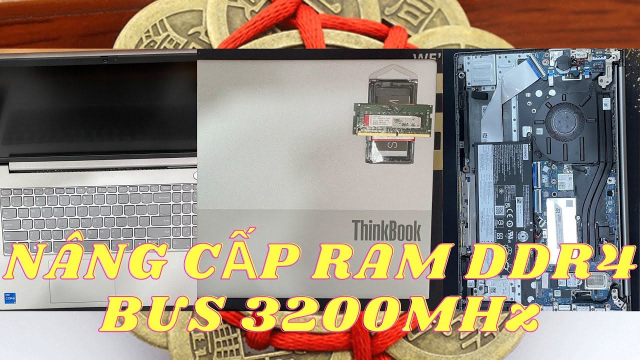 NÂNG CẤP RAM DDR4 8GB 3200MHz LAPTOP LENOVO THINKBOOK 15 G4 GEN 12 ...