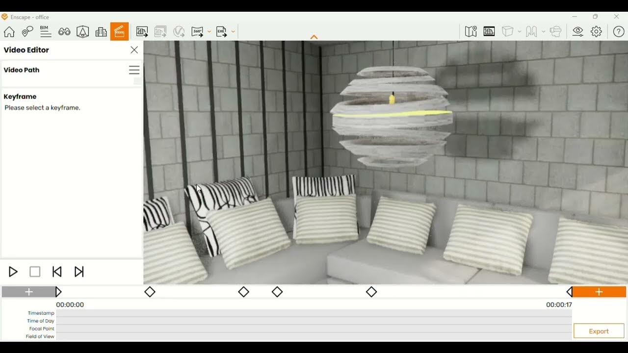 Tutorial (ENSCAPE VIDEO EDITOR TO CREATE ANIMATION WALKTHROUGH) Part 2 - YouTube