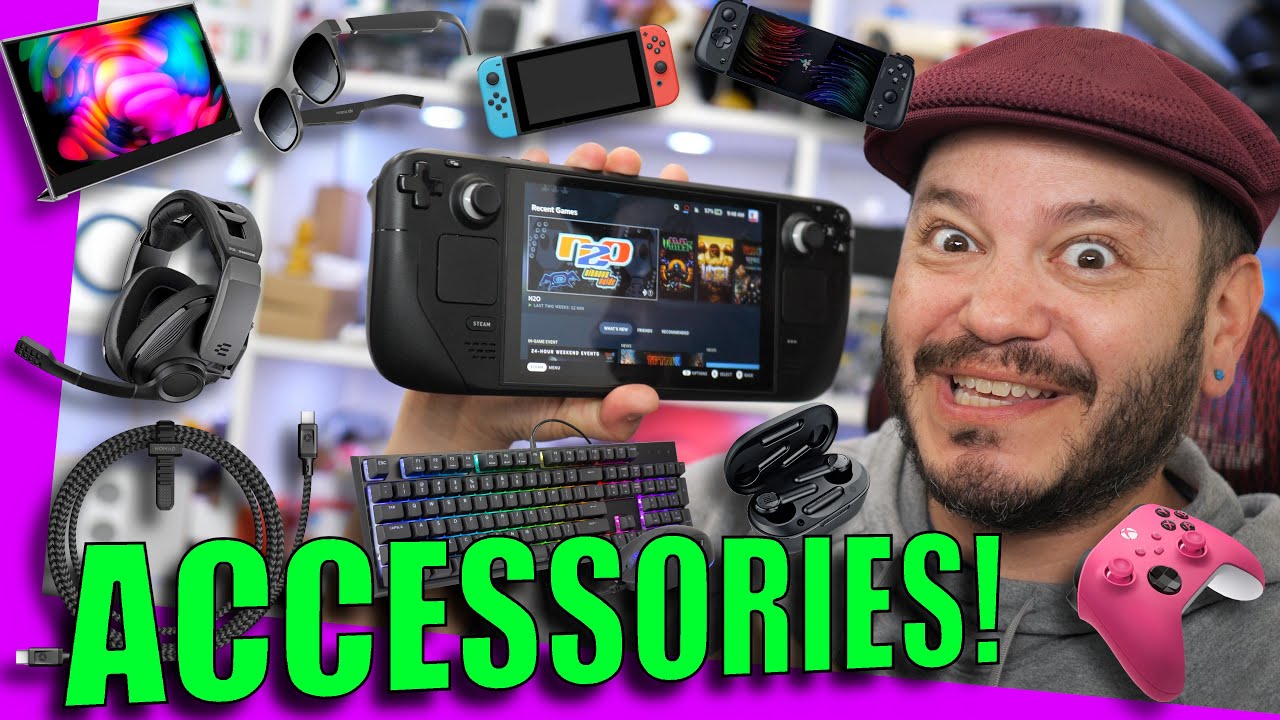 BEST Mobile Gaming Accessories Starter! Switch, Steam Deck, Razer Edge ...