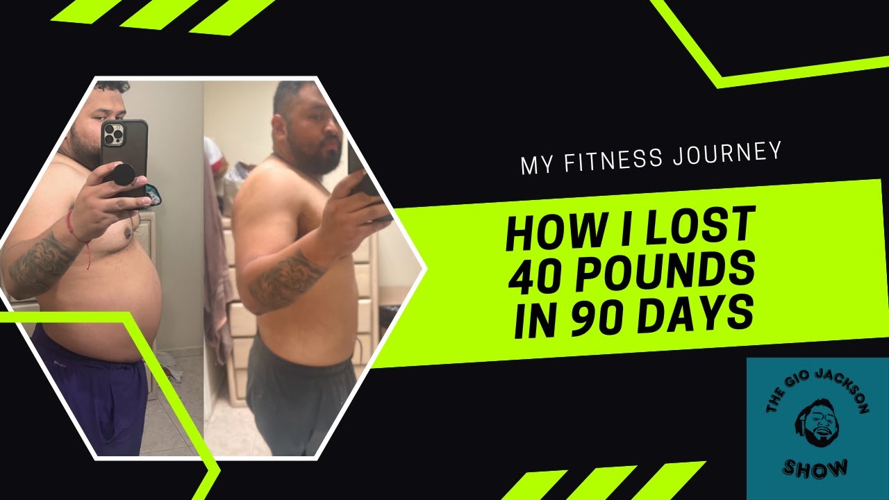 How I lost 40 pounds in 3 months... My fitness Journey - YouTube