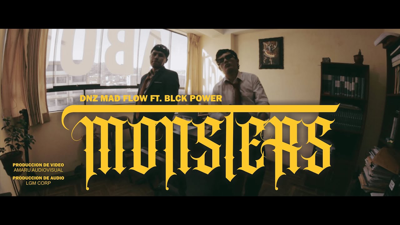 DNZ MAD FLOW - MONSTERS FT @blackpowerkillah VIDEOCLIP OFICIAL ...