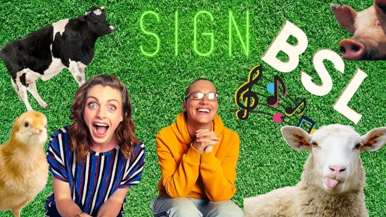 OLD MACDONALD HAD A FARM - BSL - NURSERY RHYME - SIGN AND SING! - YouTube