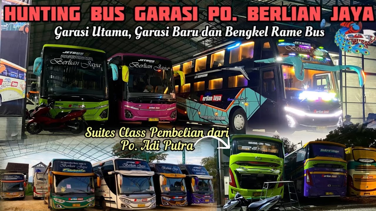Hunting di Garasi Berlian Jaya‼️Banyak Bus Yang Perpal Disini. Beli Bus ...