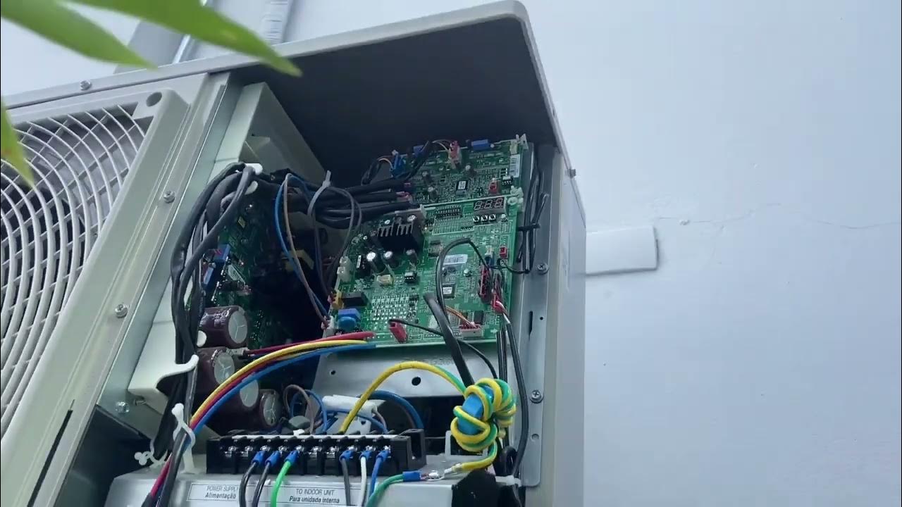 Ar Condicionado LG erro CH 23 - YouTube