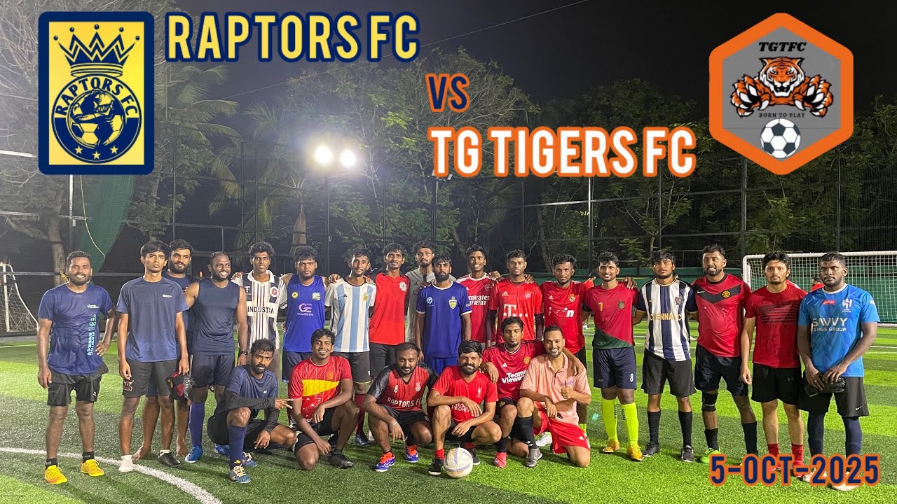 Raptors FC vs TG Tigers FC - 5-Oct-2025 - Game 3 - YouTube