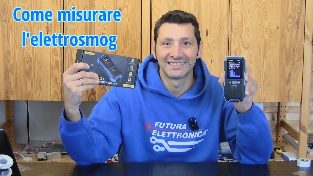 ERD10: misuratore 4-in-1 per campi elettromagnetici, radiofrequenza e ...