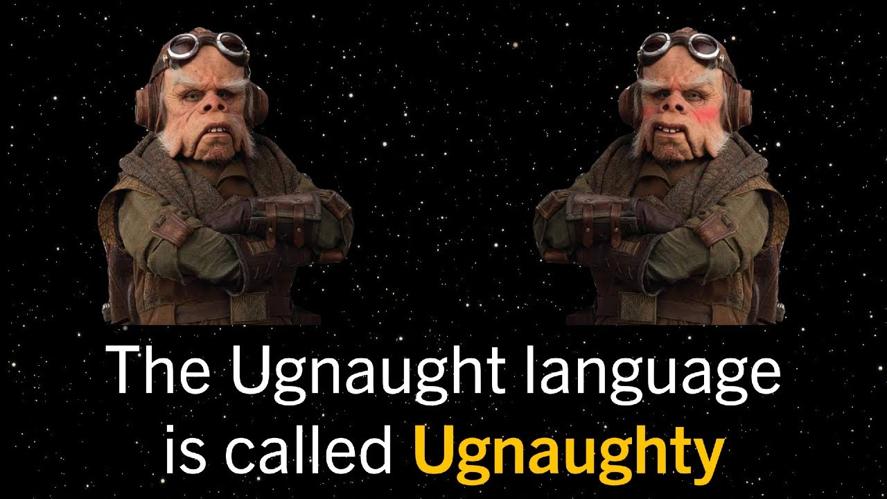 20 Strange Alien Language Names in Star Wars - YouTube