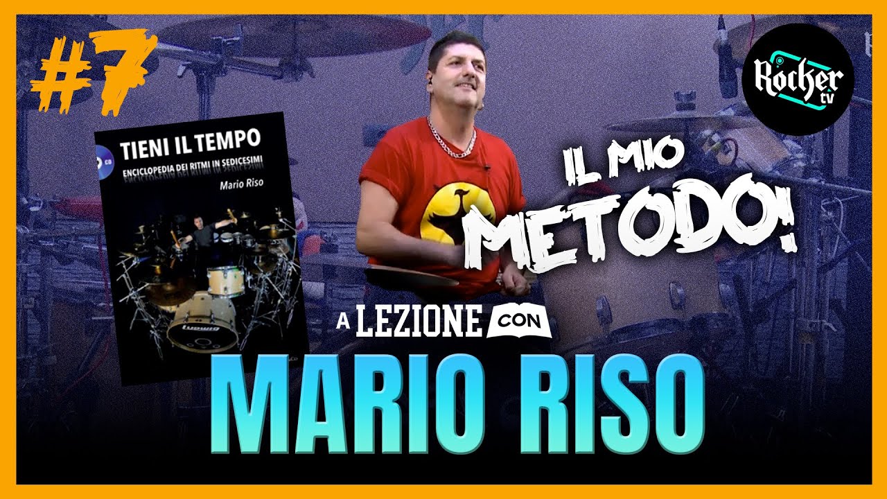 🥁 A LEZIONE CON... : Mario Riso - #7 🥁 - YouTube