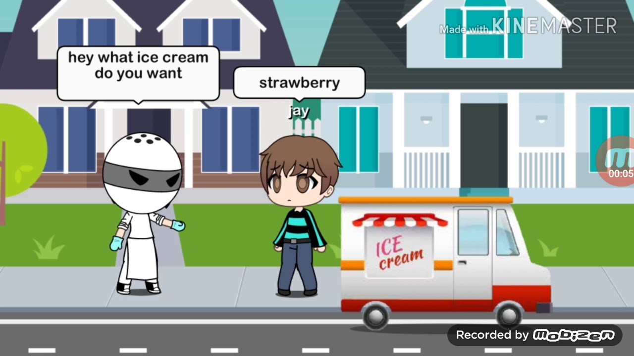 ICE scream horror game gacha life( got this idea from Connor ) - YouTube