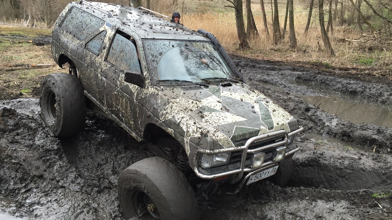 Lifted Nissan Terrano On 40" Tires // Все Ли Решают Большие Колеса ...