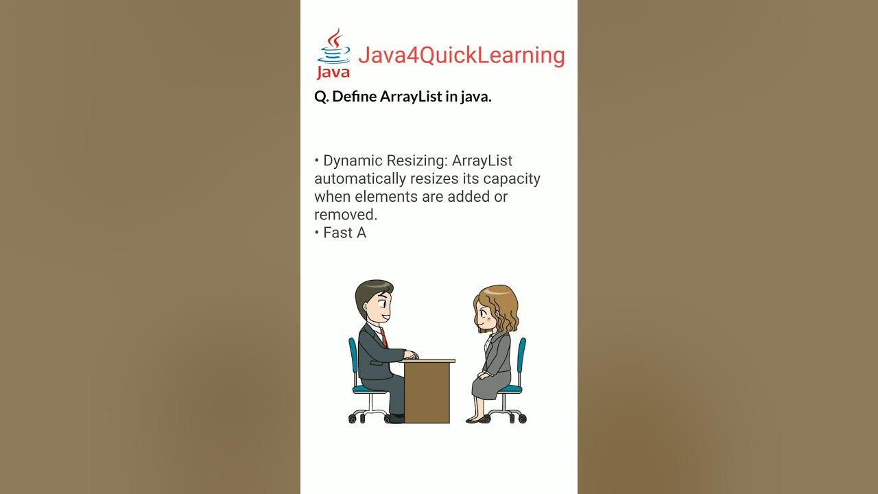 Define ArrayList in java #corejava #arraylist #collectionframework # ... Define ArrayList in java #corejava #arraylist #collectionframework # ...