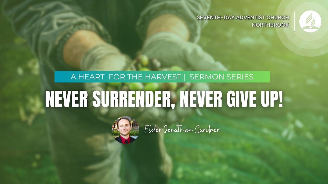 Never Surrender, Never Give Up! | Elder Jonathan Gardner - YouTube