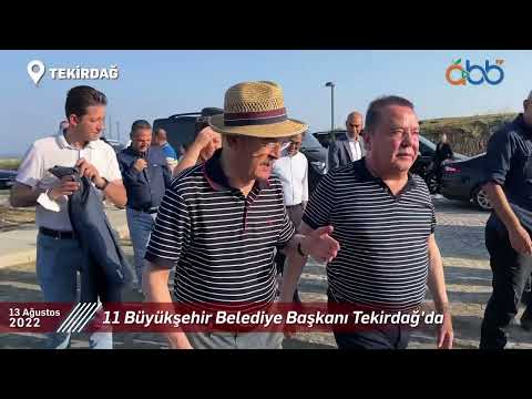 11. Büyükşehir Belediye Başkanı Tekirdağ’da