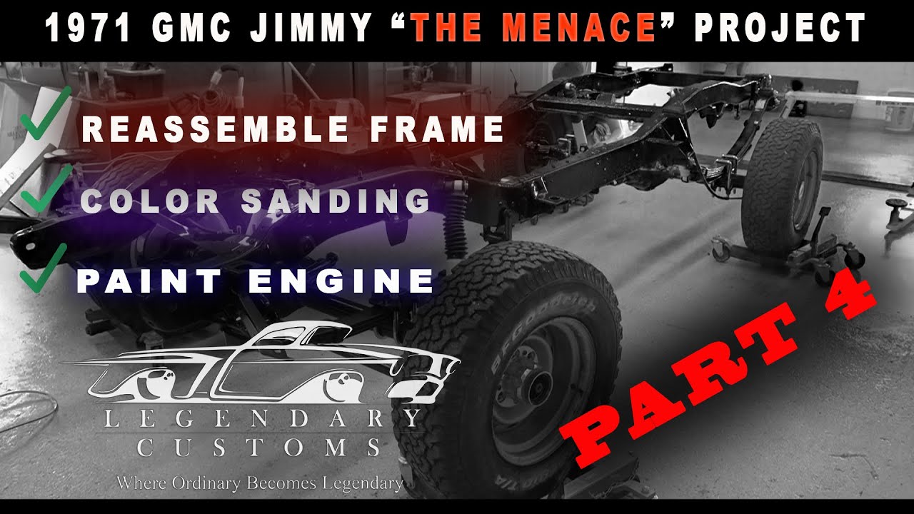 LEGENDARY CUSTOMS: 1971 GMC Jimmy 4x4 "The Menace" Project - Part 4 ...