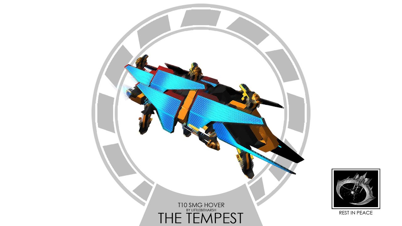 T10 SMG hover in Robocraft - Tempest - YouTube