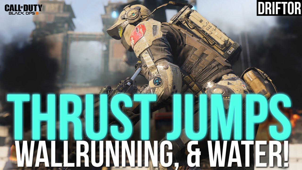 Black Ops 3 Thrust Jumps, Wallrunning & Water! (Call of Duty BO3 ...