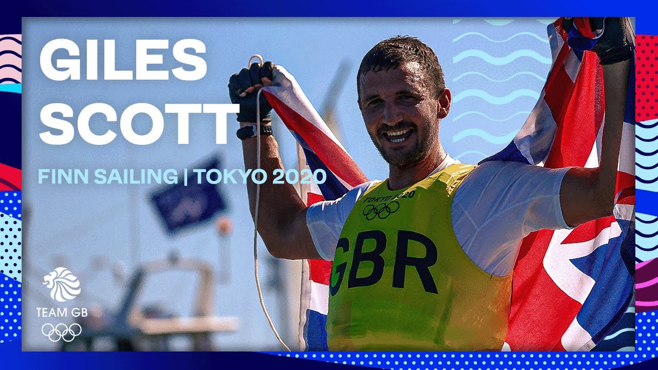 Giles Scott DEFENDS SAILING GOLD in DRAMATIC FINN FINAL | Tokyo 2020 ...