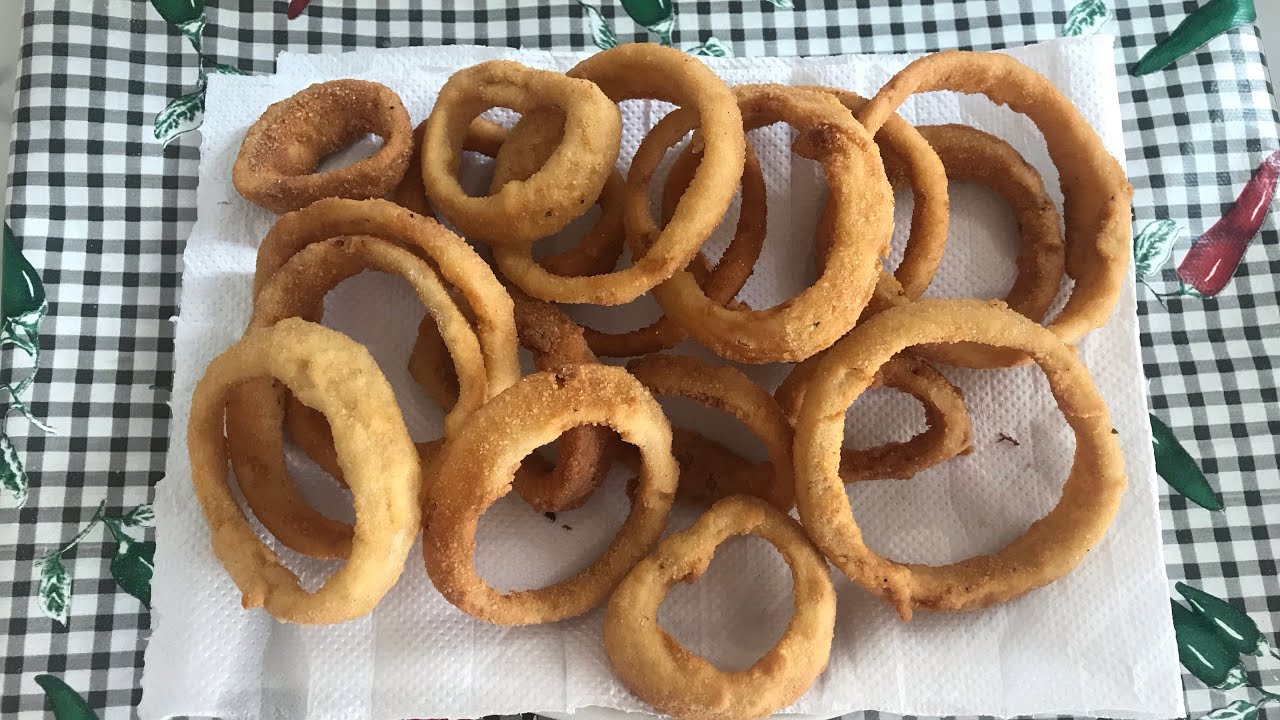 RODELAS DE CEBOLA À MILANESA - YouTube