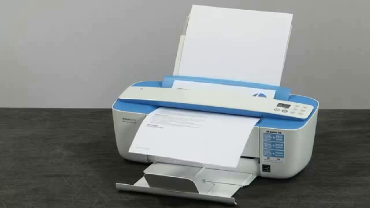 HP DeskJet Ink Advantage 3775 Unboxing And Setup SunFatech - YouTube