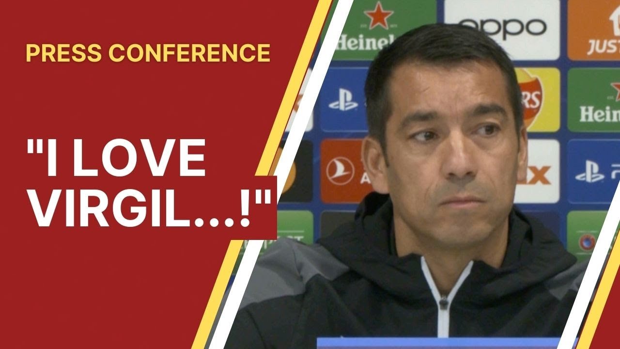 "We prepare for the best Liverpool" | Rangers boss on LFC and Van Dijk ...