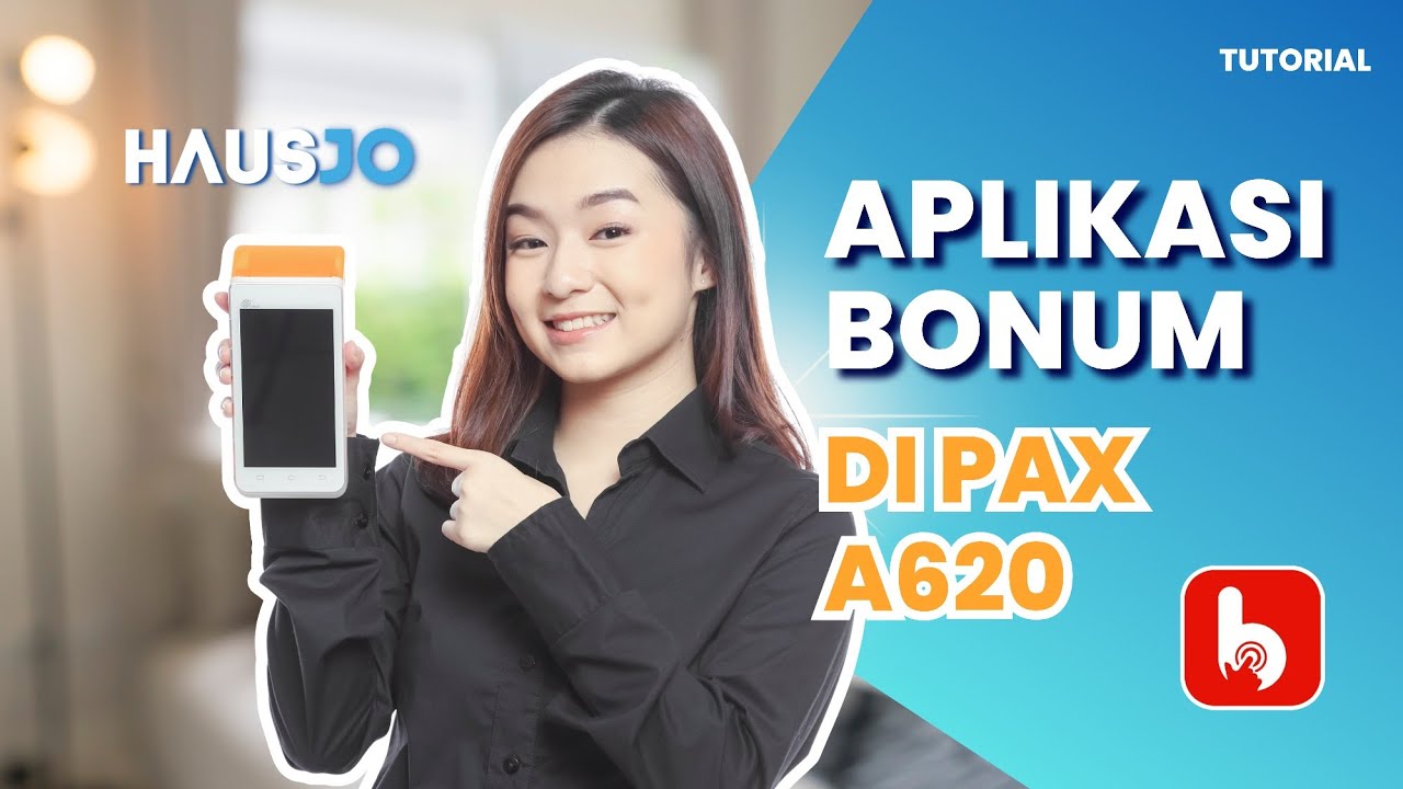 APLIKASI BONUM DI PAX A620 - YouTube
