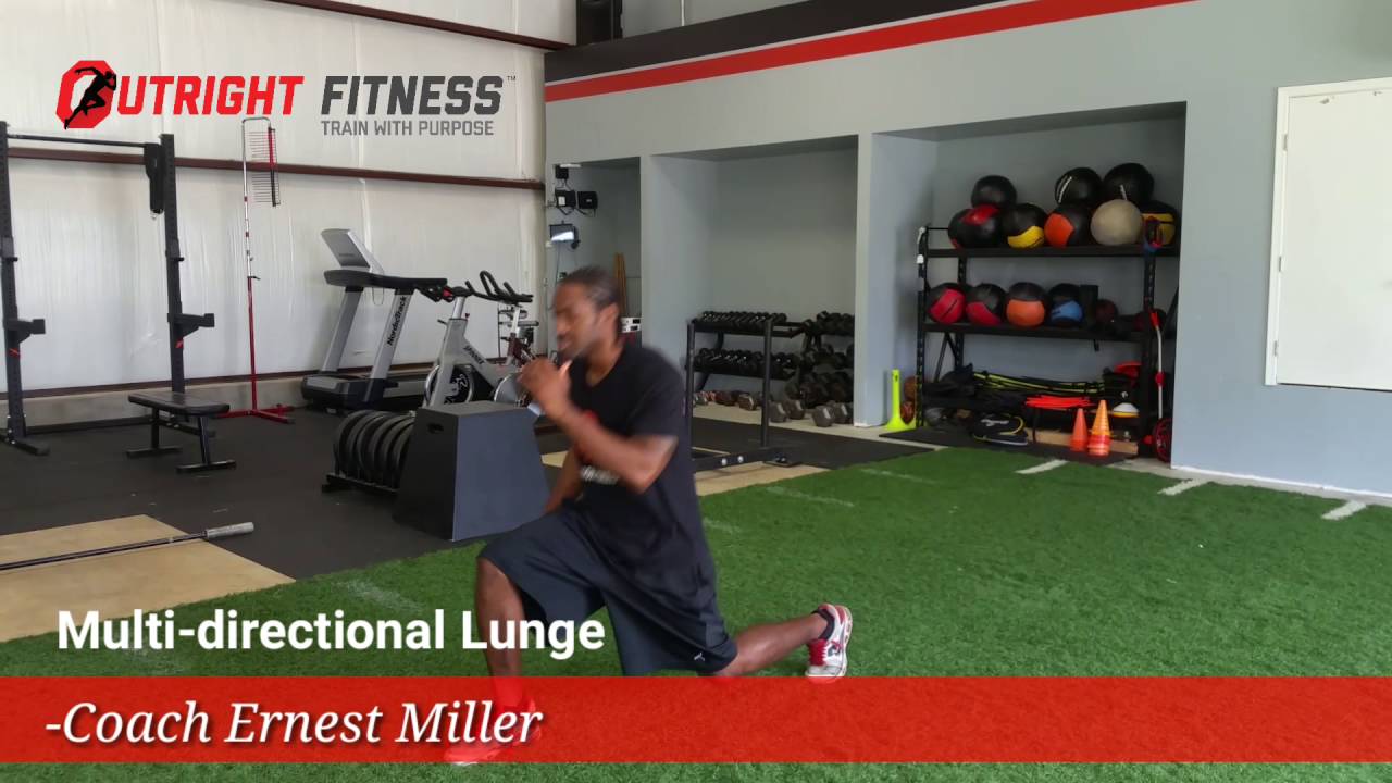 Multi-directional Lunge - YouTube