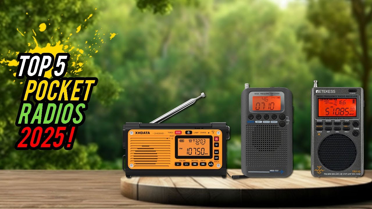 Top 5 Best Pocket Radios in 2025 🔊 | Ultimate Countdown for True Radio ...