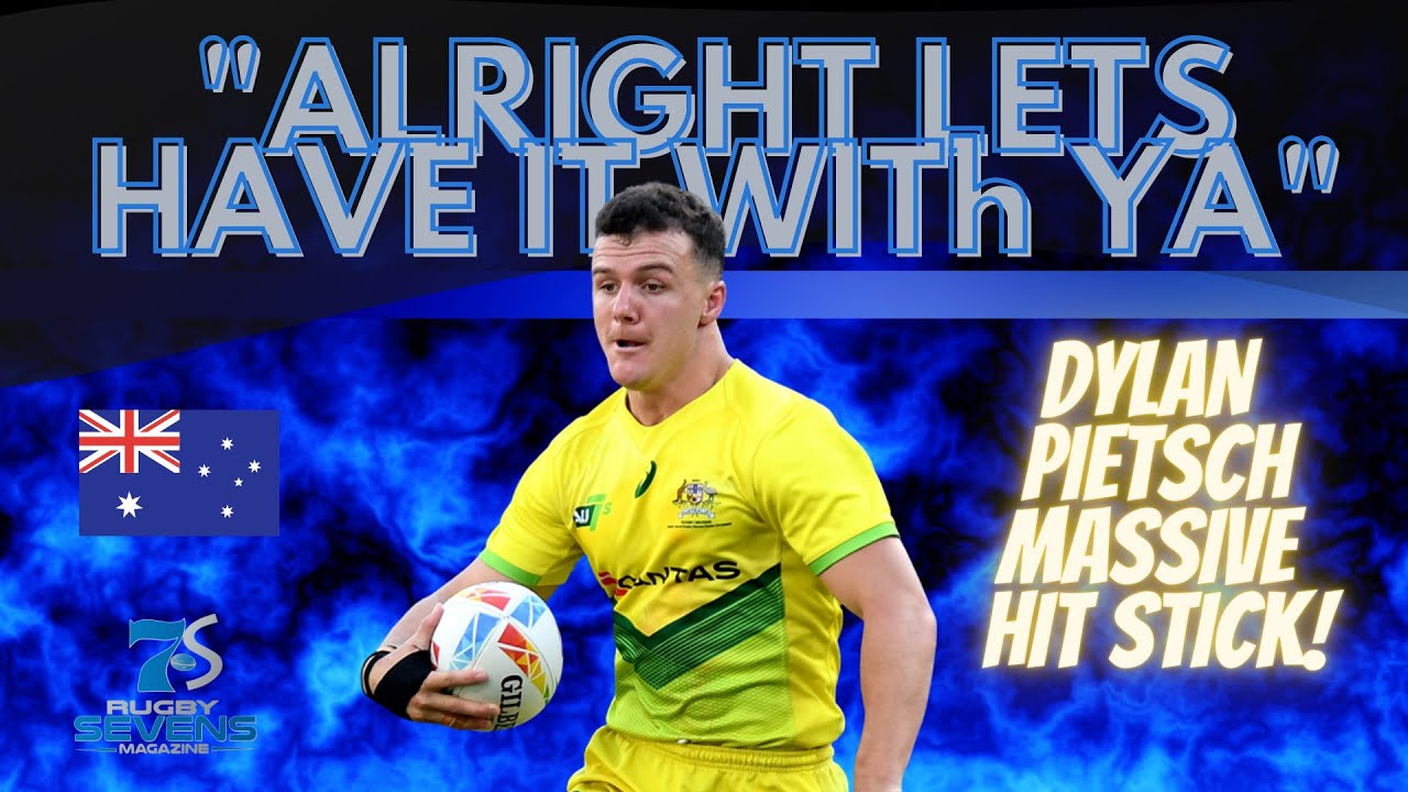 DYLAN PIETSCH obliterates a defender with a BIG HIT STICK at Oceania ...