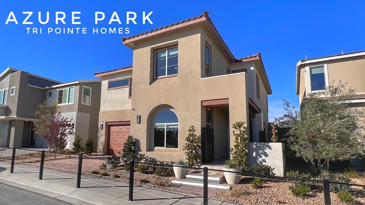 Modern North Las Vegas Homes For Sale - Plan 3 - Azure Park Tri Point ...