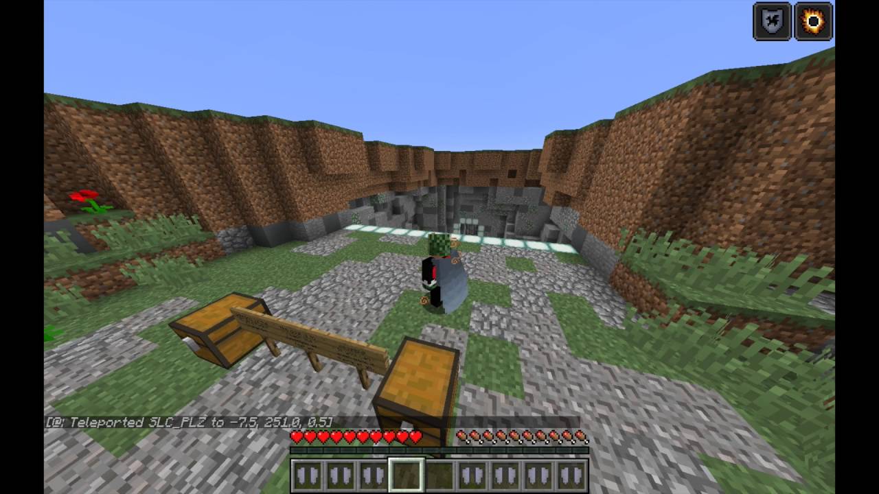 Minecraft: Elytra flying map (1.9) - YouTube