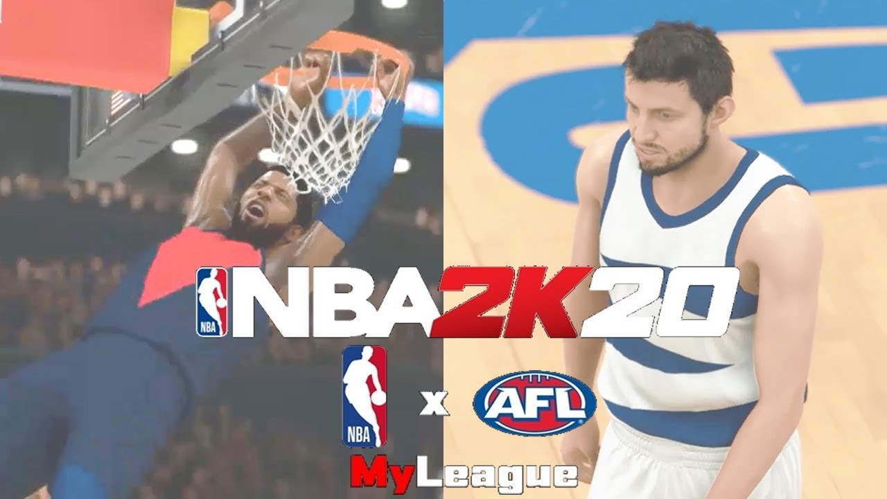 NBA 2K20 - MyLeague - NBA x AFL - MELBOURNE vs GEELONG! - YouTube