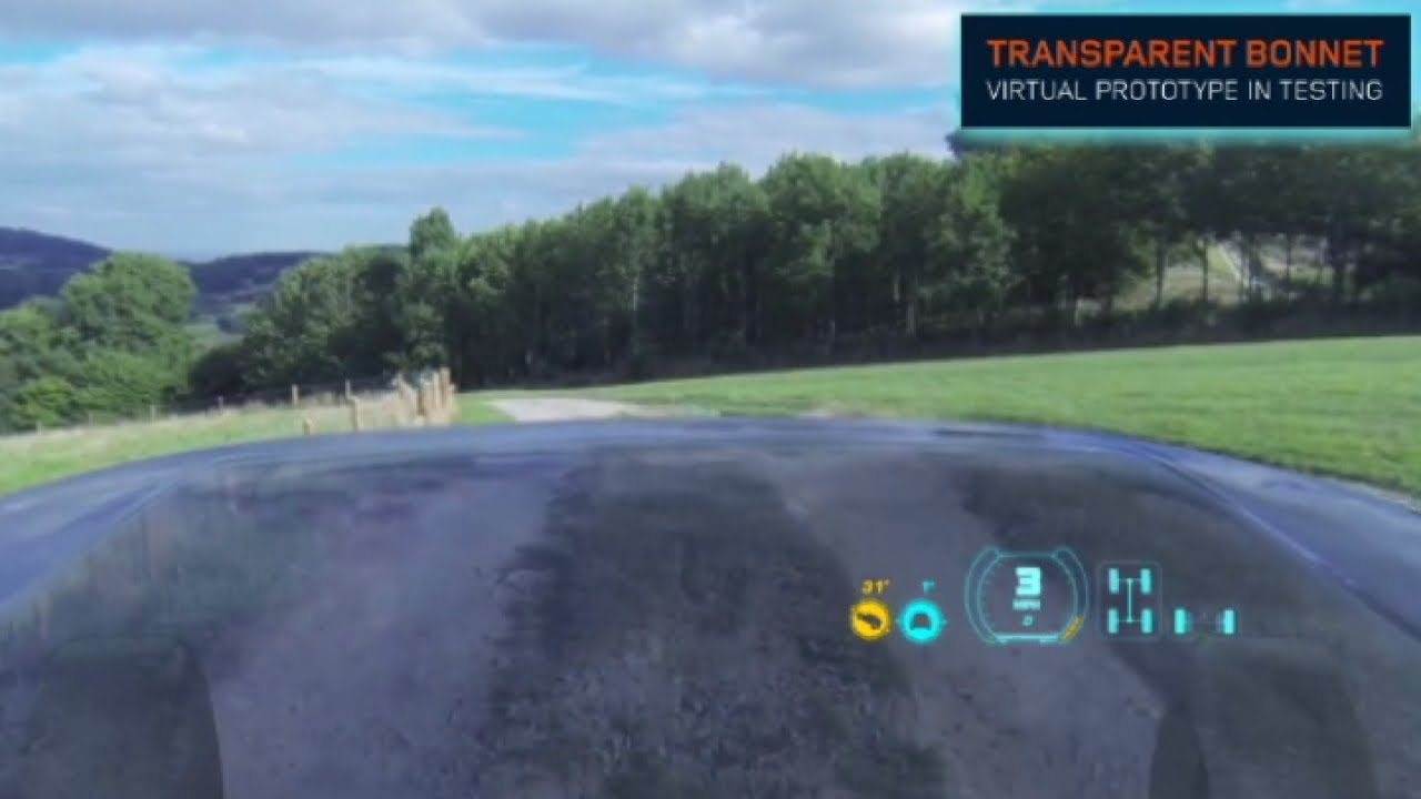 Invisible Car Technology: Land Rover reveals 'see-through' car bonnet ...