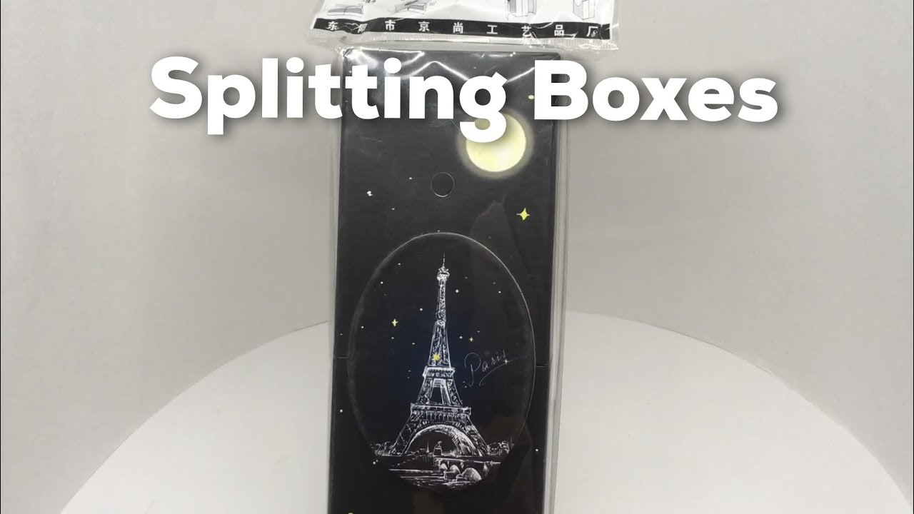 Miniso Splitting Boxes - YouTube