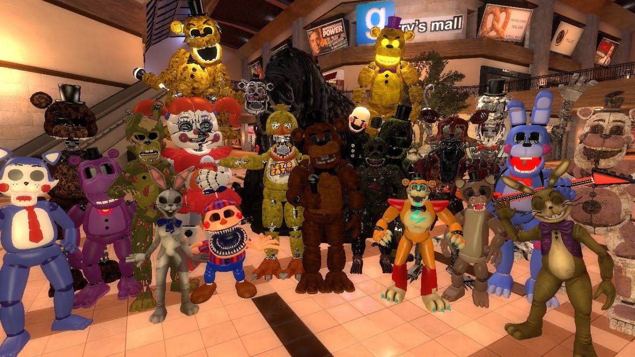 (FNAF/GMOD) FNaF 8 Year Anniversary, Happy Birthday to Five Nights at ...