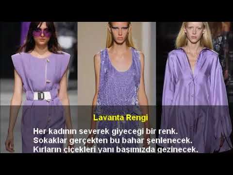 2018 Yılının İlkbahar - Yaz Sezonunda En Moda Renkler Hangileri Olacak?