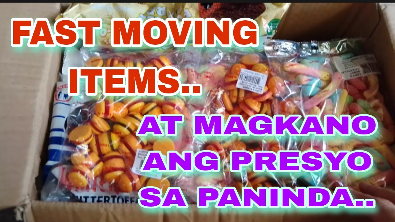 FAST MOVING ITEMS.. AT MAGKANO ANG PRESYO SA PANINDA..TIN STORE VLOGS ...