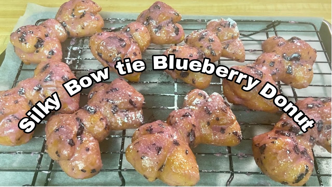 Silky Bow tie Donut without butter, low budget but super delicious ...