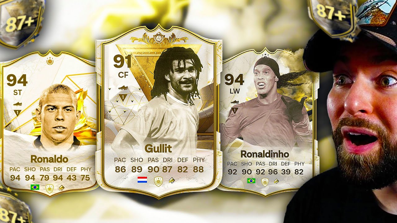 100x 87+ ICON PLAYER PICKS & 100 PLAYER TRADEABLE PACKS! 🔥 #EAFC24 ...