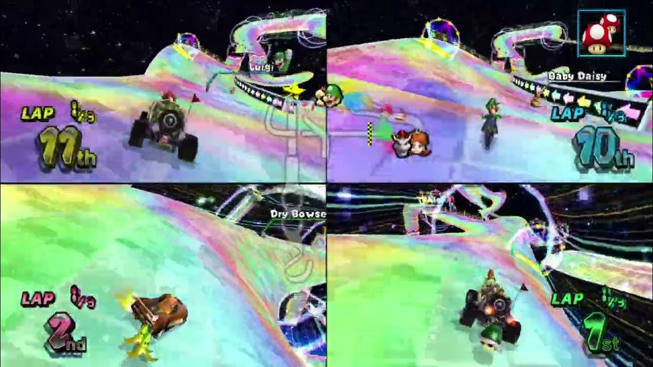 Mario Kart Wii 4 Players #171 - YouTube