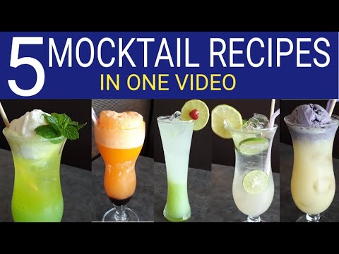 5 Mocktail | Mocktail Recipes | The Mocktail House - YouTube