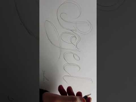 How To Write Project Work In Style| Calligraphy Handwriting|english