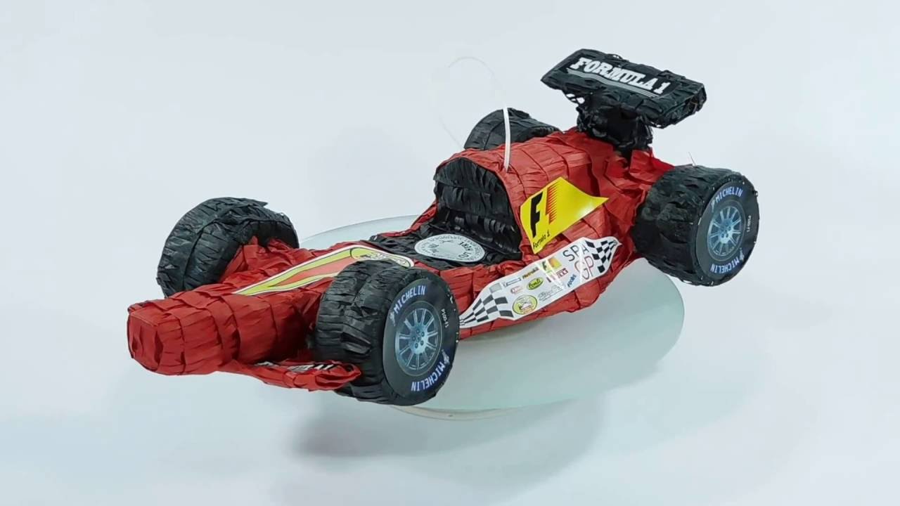 pinata F1 racewagen - YouTube