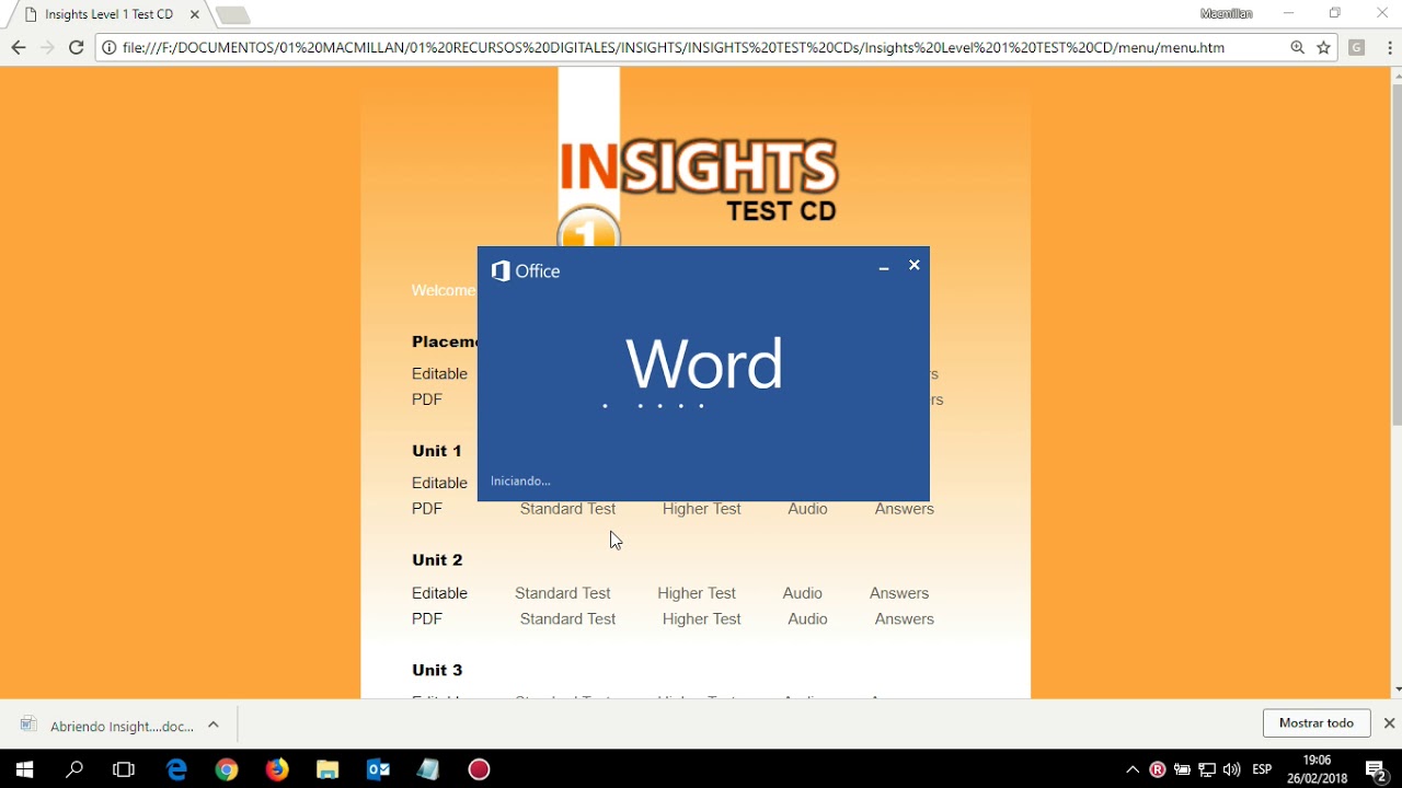 TUTORIAL - TEST CD INSIGHTS - GENERAR EXÁMENES - YouTube