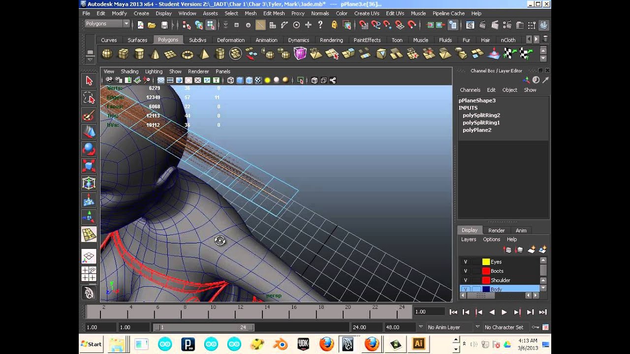 0204 Maya (character Development ) Hair 4 - YouTube